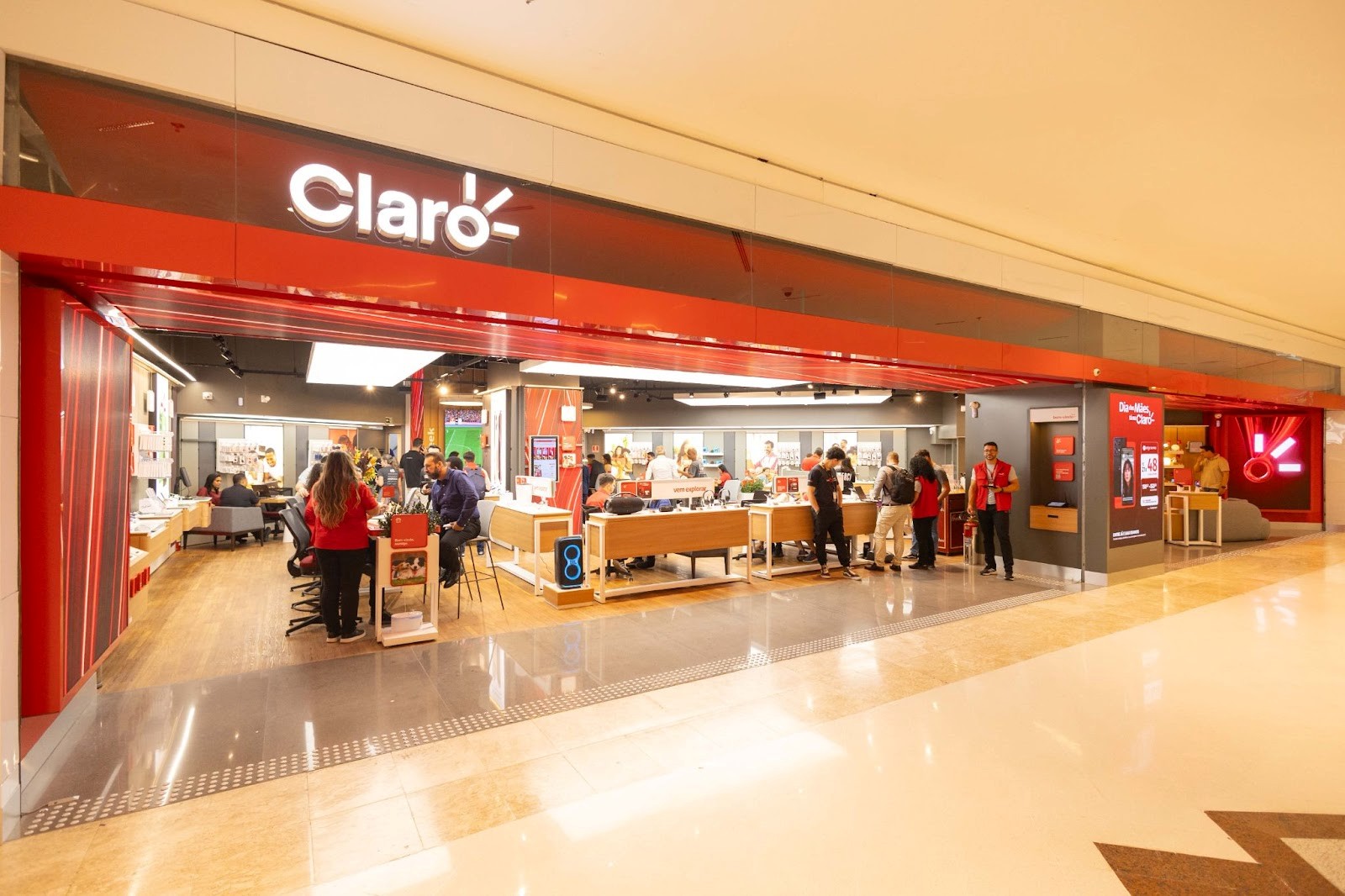 Novo conceito das lojas Claro foca na experiência do cliente ...